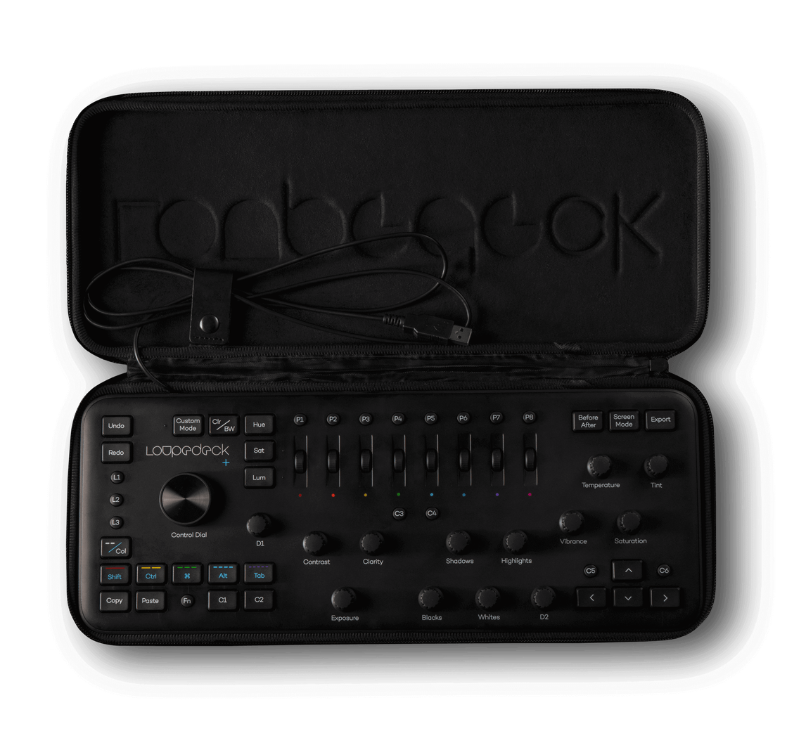 Loupedeck+ and Travel Case Bundle - Loupedeck US